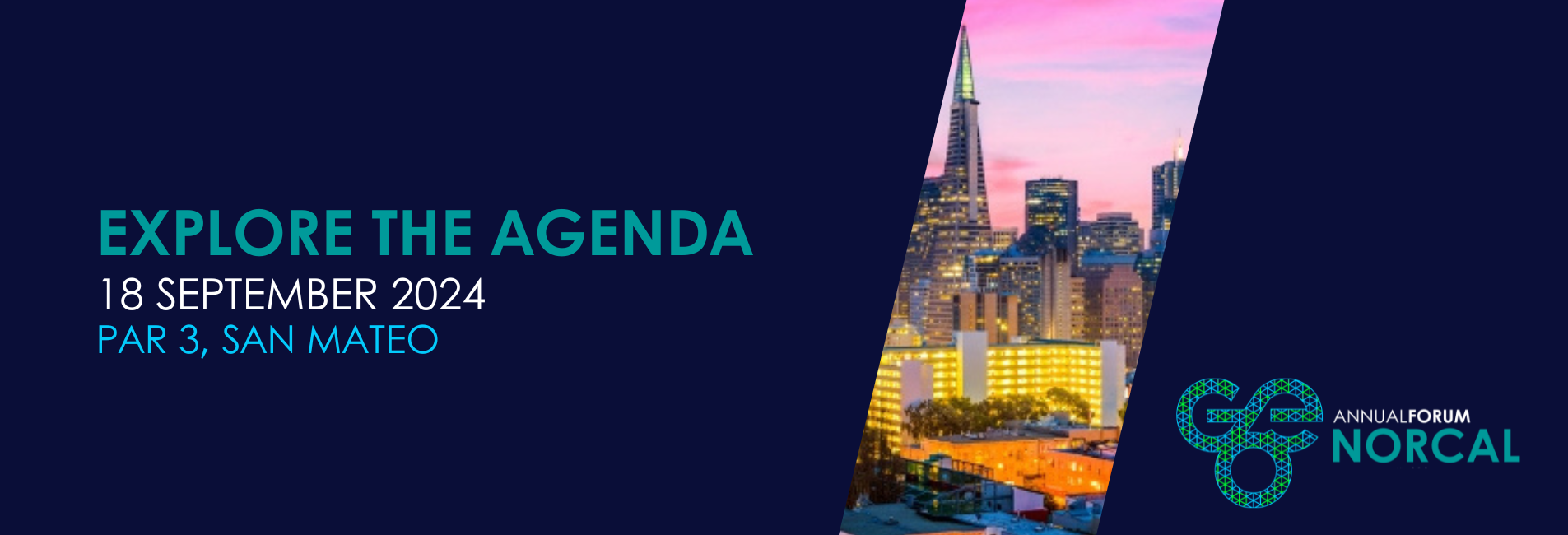 GEO'S 14TH ANNUAL NORCAL FORUM - AGENDA | Global Equity Organization